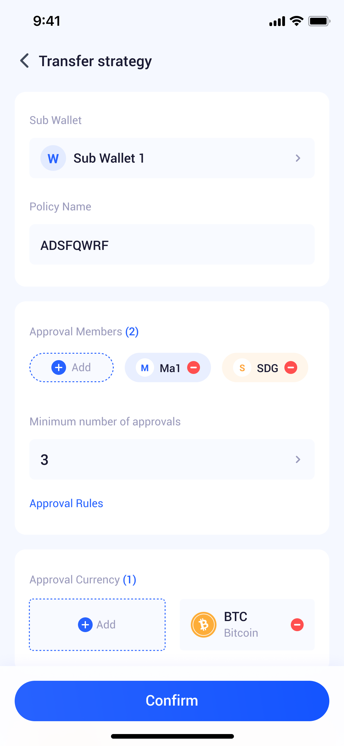 Strategy Engine - ChainUp Custody
